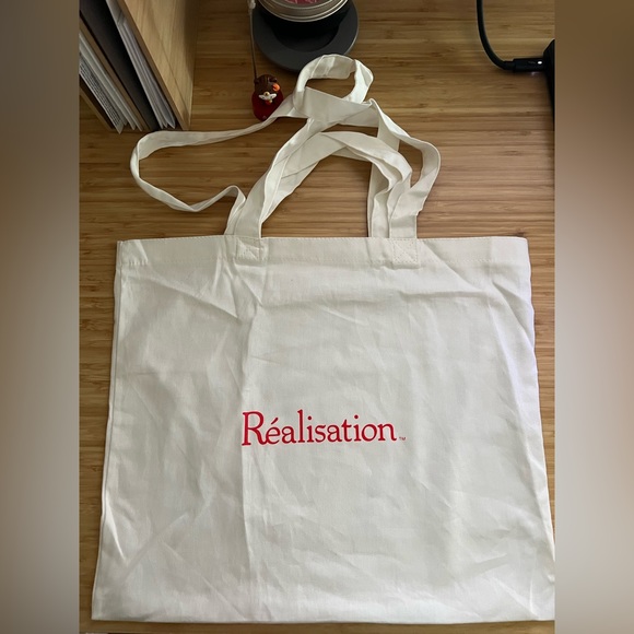 Realisation Par | Bags | Realisation Par Tote Bag Double Handle Very ...